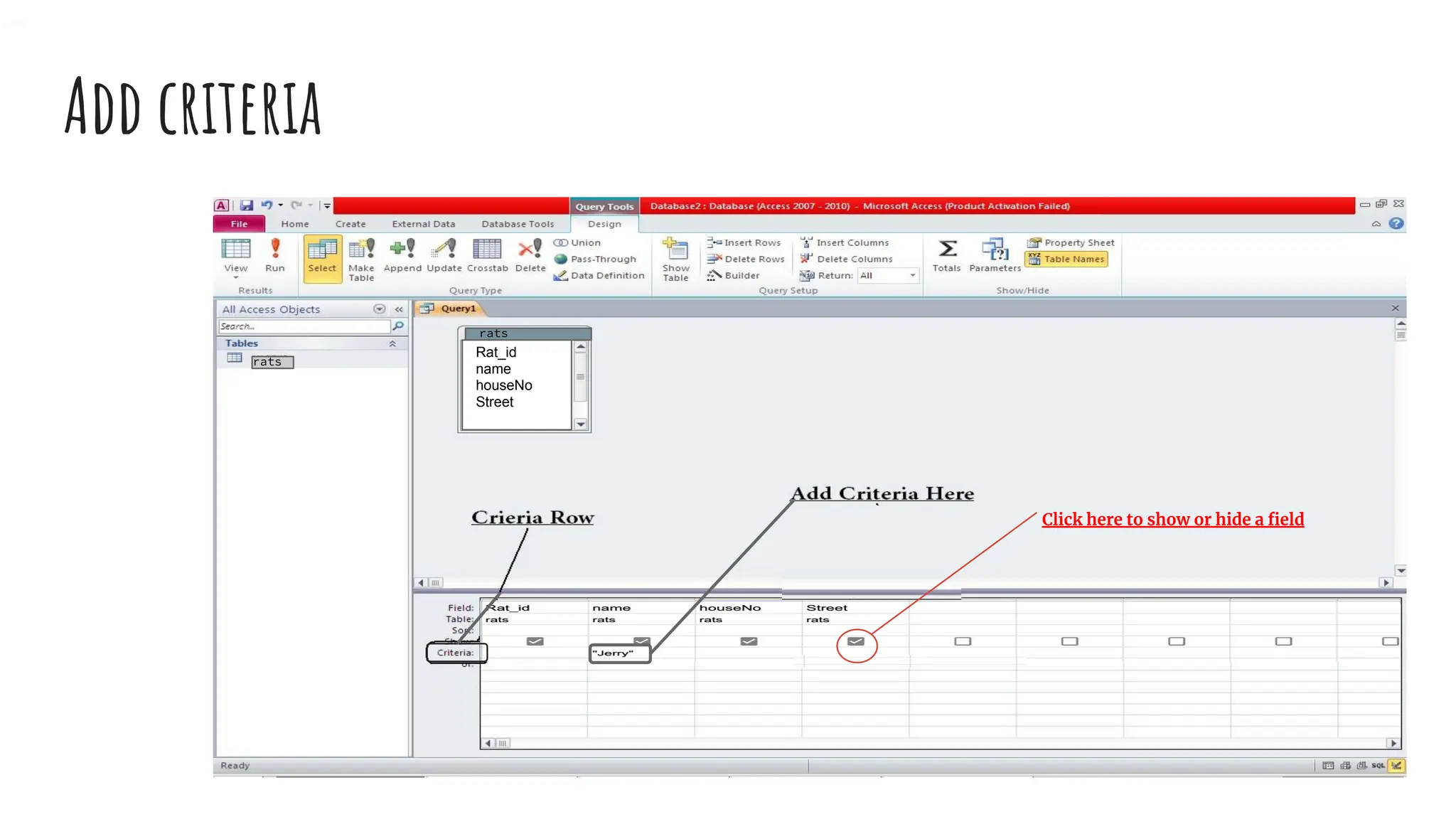 Database Management Using Ms Access Pdf