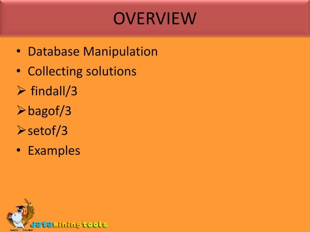 PROLOG: Database Manipulation In Prolog | PPTX