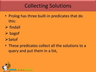 PROLOG: Database Manipulation In Prolog | PPT