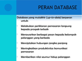 Database marketing | PPT