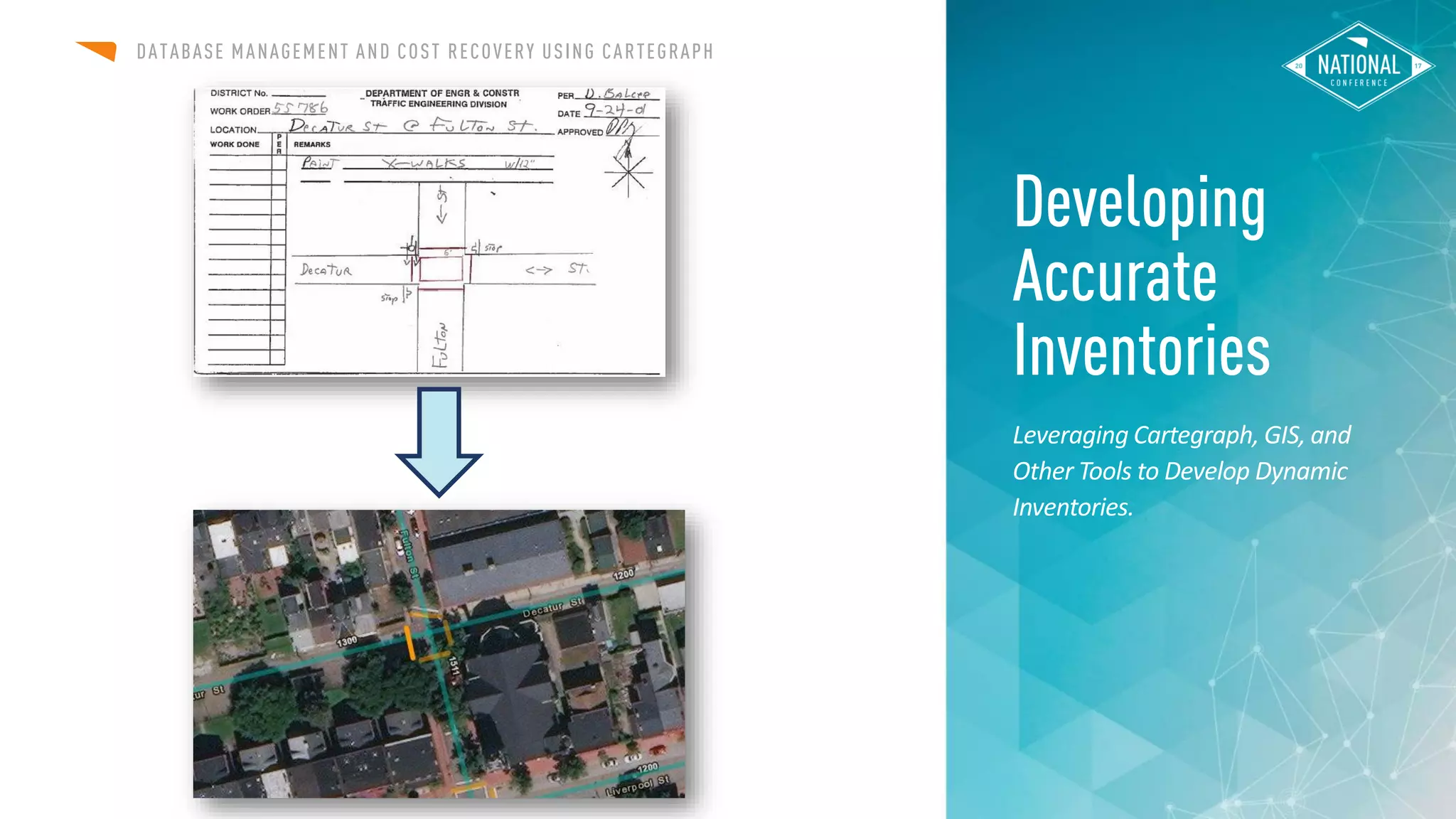 Database Management and Cost Recovery Using Cartegraph | PPT