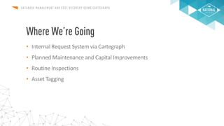 Database Management and Cost Recovery Using Cartegraph | PPT