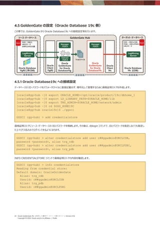 Oracle GoldenGate 19c を使用した 簡単データベース移行ガイド_v1.0 | PDF