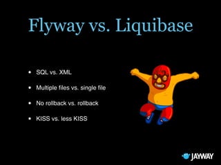 Database migrations with Flyway and Liquibase | PPT
