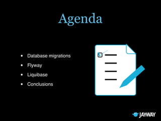 Database migrations with Flyway and Liquibase | PPT