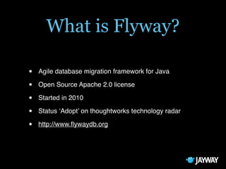 Database migrations with Flyway and Liquibase | PPT