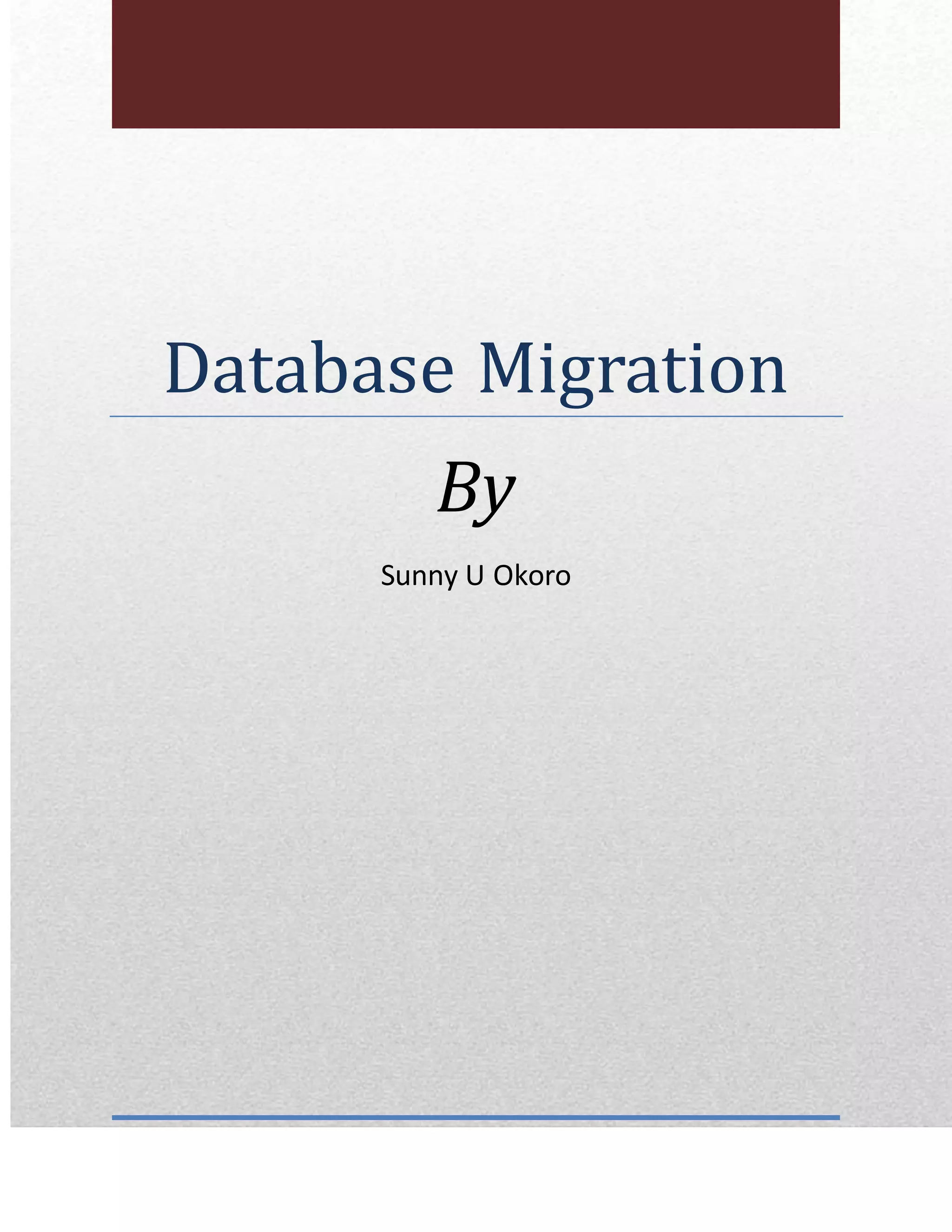 Database Migration Pdf