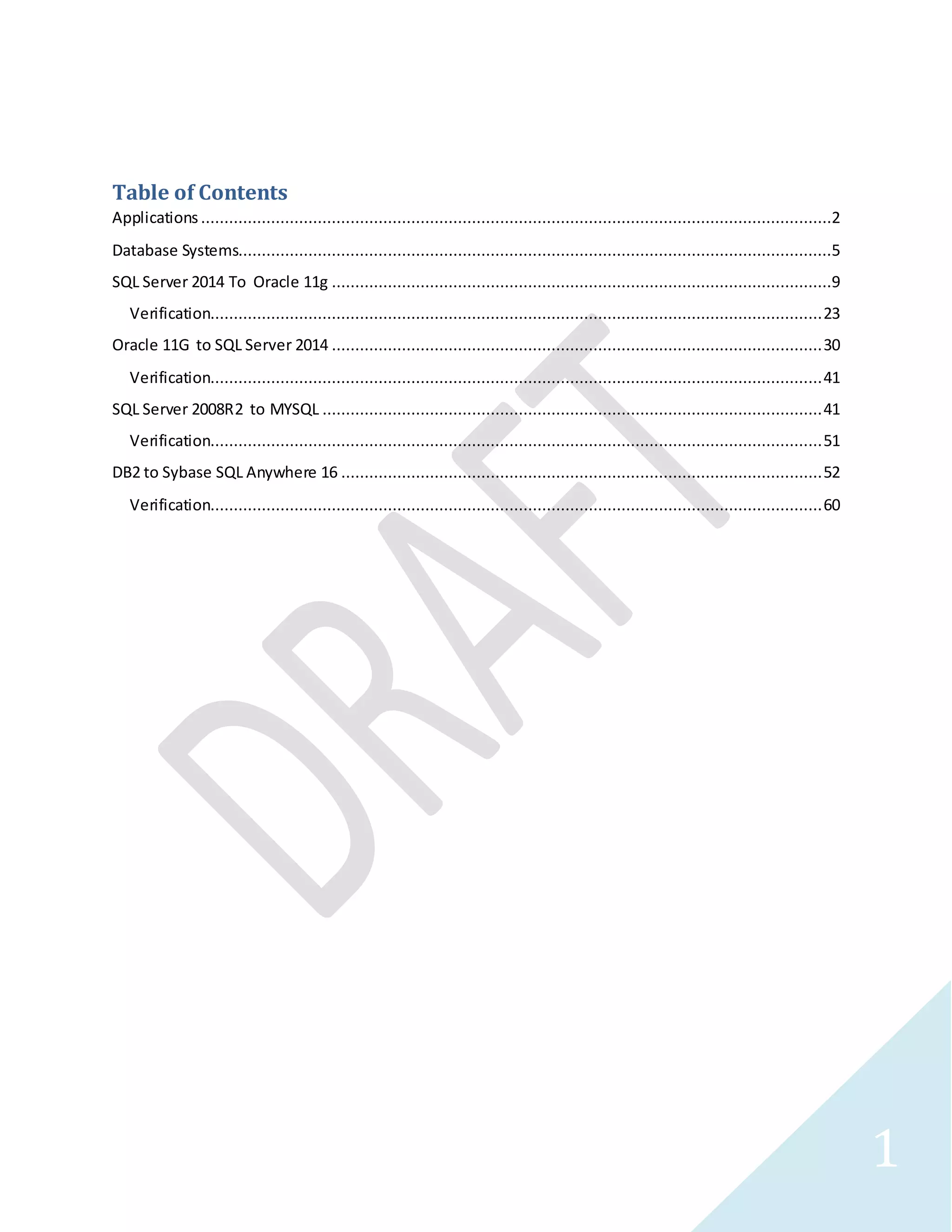Database Migration | PDF