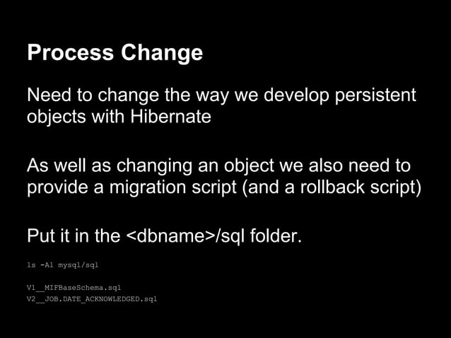 Database migration with flyway | PDF | Databases | Computer Software and Applications