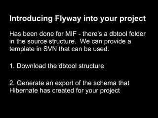 Database migration with flyway | PDF | Databases | Computer Software and Applications