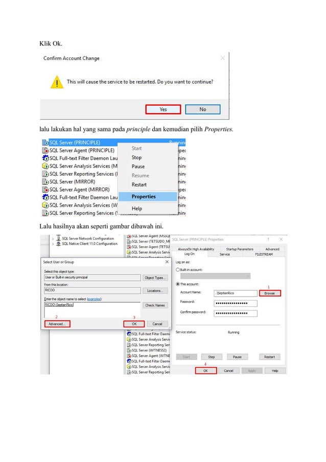 Database Mirroring Microsoft SQL Server | PDF