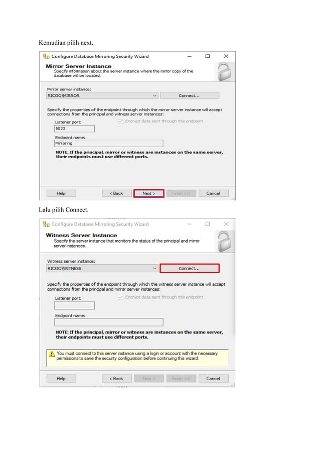 Database Mirroring Microsoft SQL Server | PDF