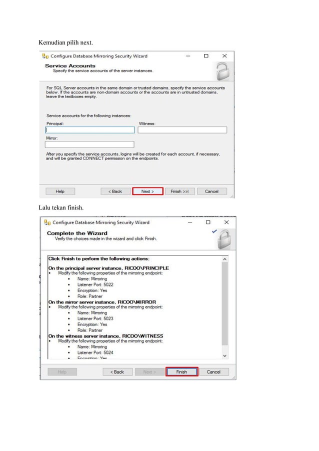 Database Mirroring Microsoft SQL Server | PDF
