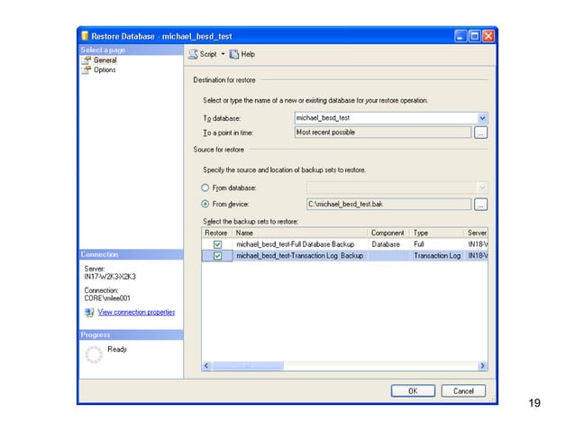 Database Mirroring Setup Ppt