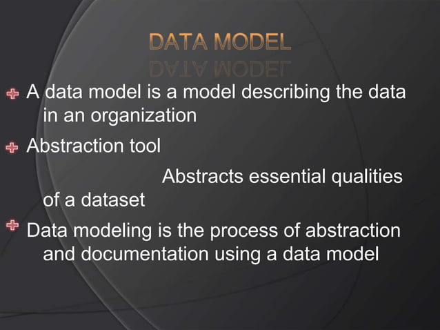 Database model | PPT
