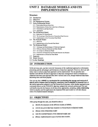 Database models | PDF