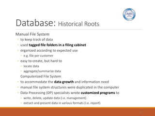 Database models unit 1 part 2 | PPT | Databases | Computer Software and ...