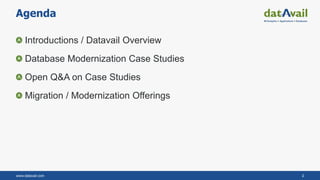 Journey to the Cloud: Database Modernization Best Practices | PPT