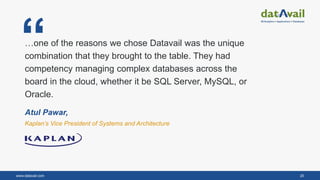 Journey to the Cloud: Database Modernization Best Practices | PPT