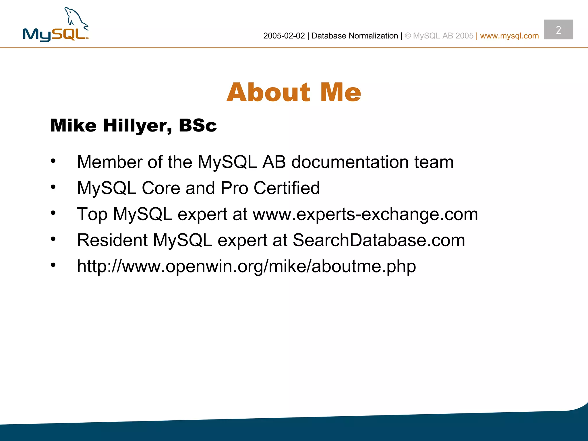 Database normalisation | PPT