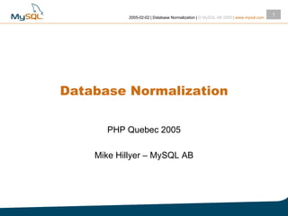 Database normalisation | PPT