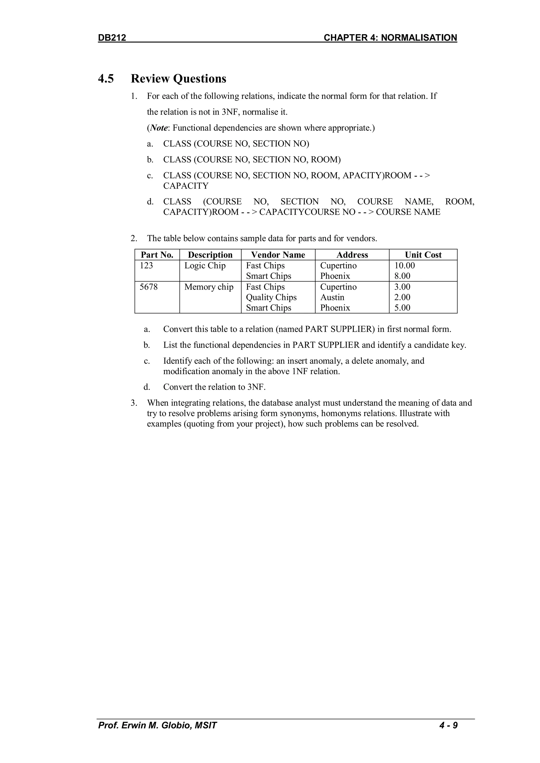 Database Normalization | PDF