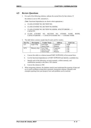 Database Normalization | PDF