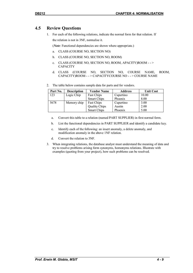 Database Normalization | PDF