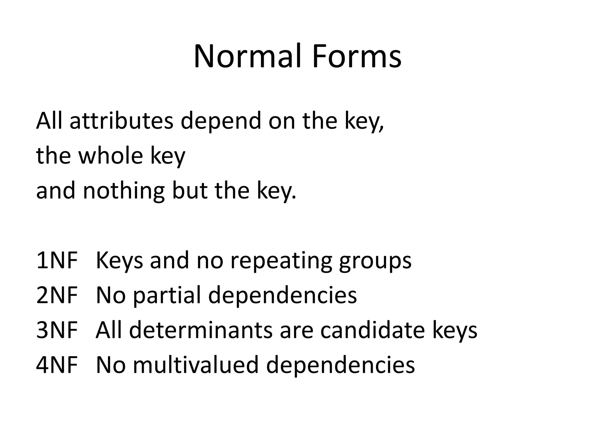 Database normalization | PPTX