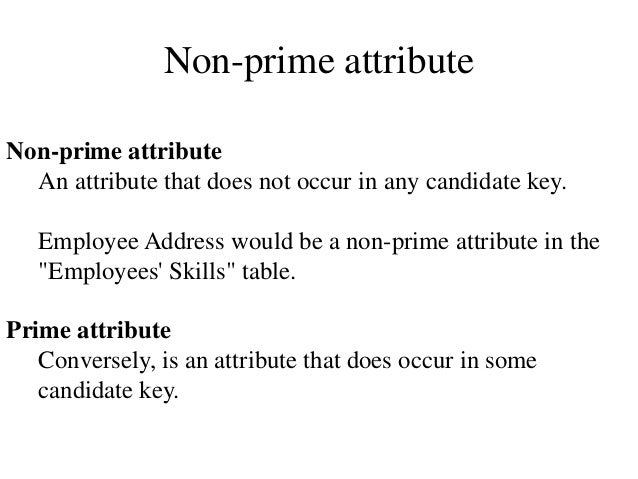 Database Normalization