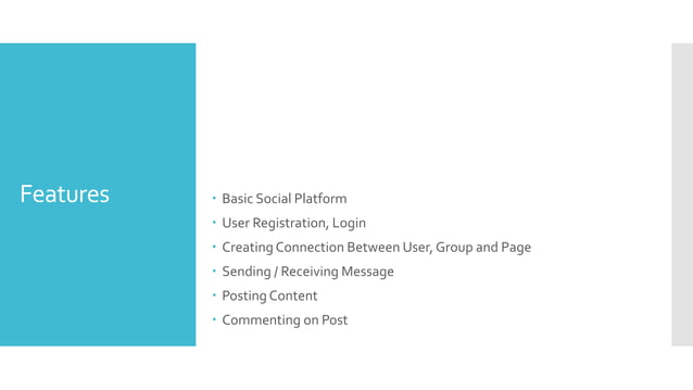 Database of a Simple Social Network | PPT
