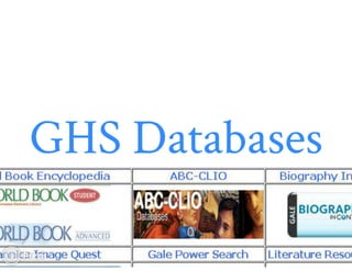 Database Orientation | PPT