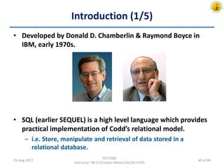 Database overview | PPT