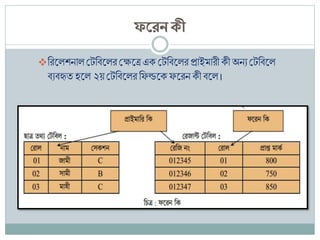 Database overview in bangla | PPTX