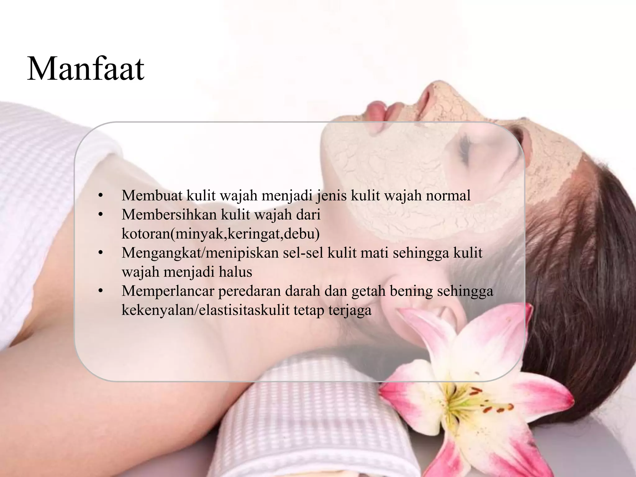 Database perawatan wajah | PPTX