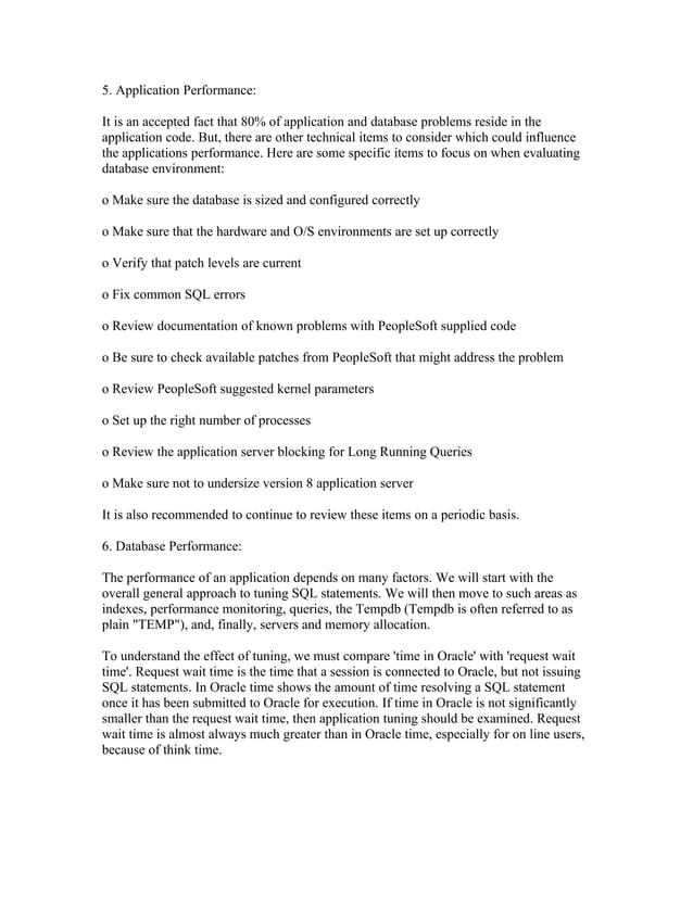 Database performance management | PDF