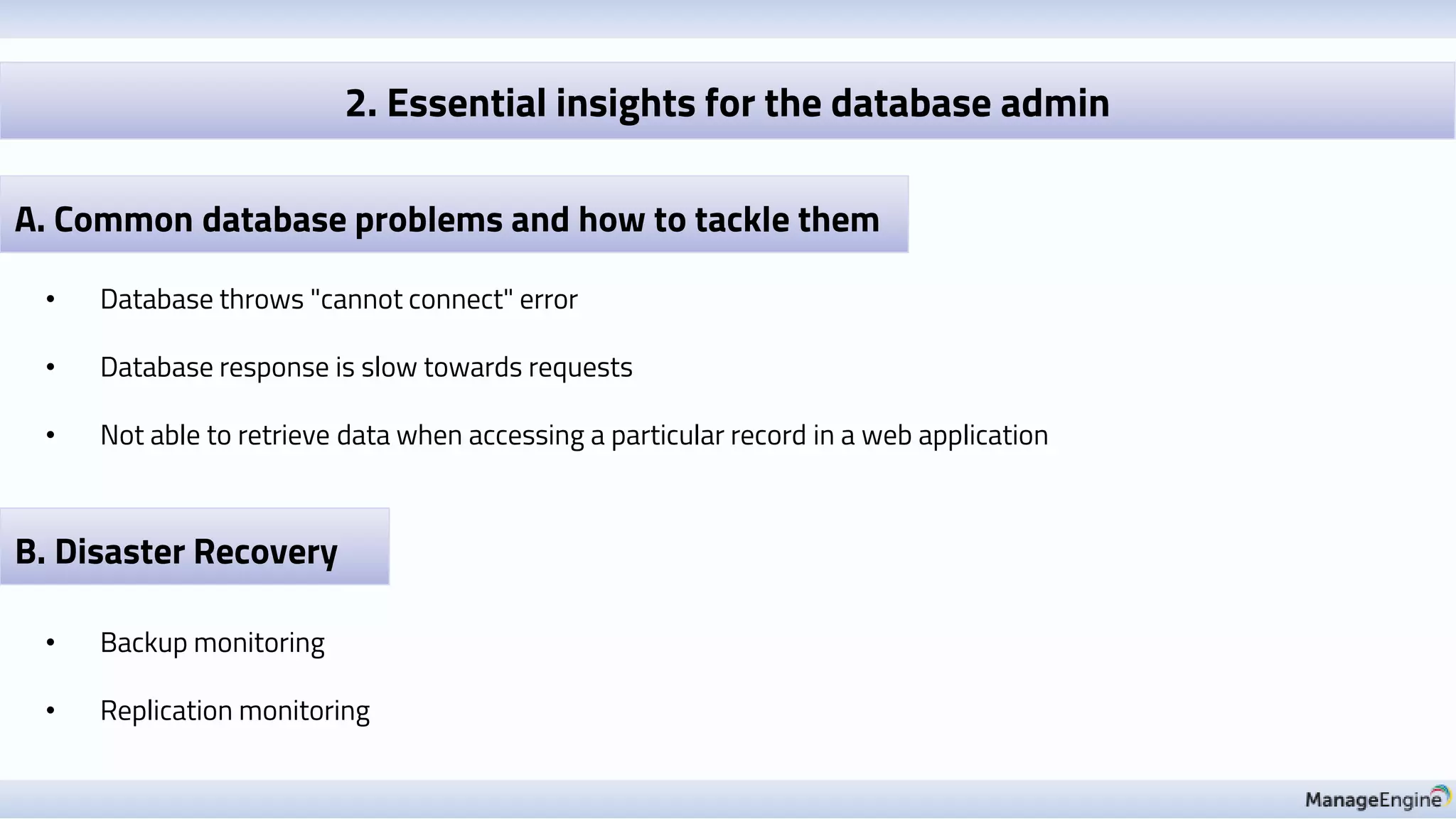 Database Performance Monitoringkey To Seamless Application Performance