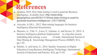 Data Mining Languages got Business Intelligence | PPT