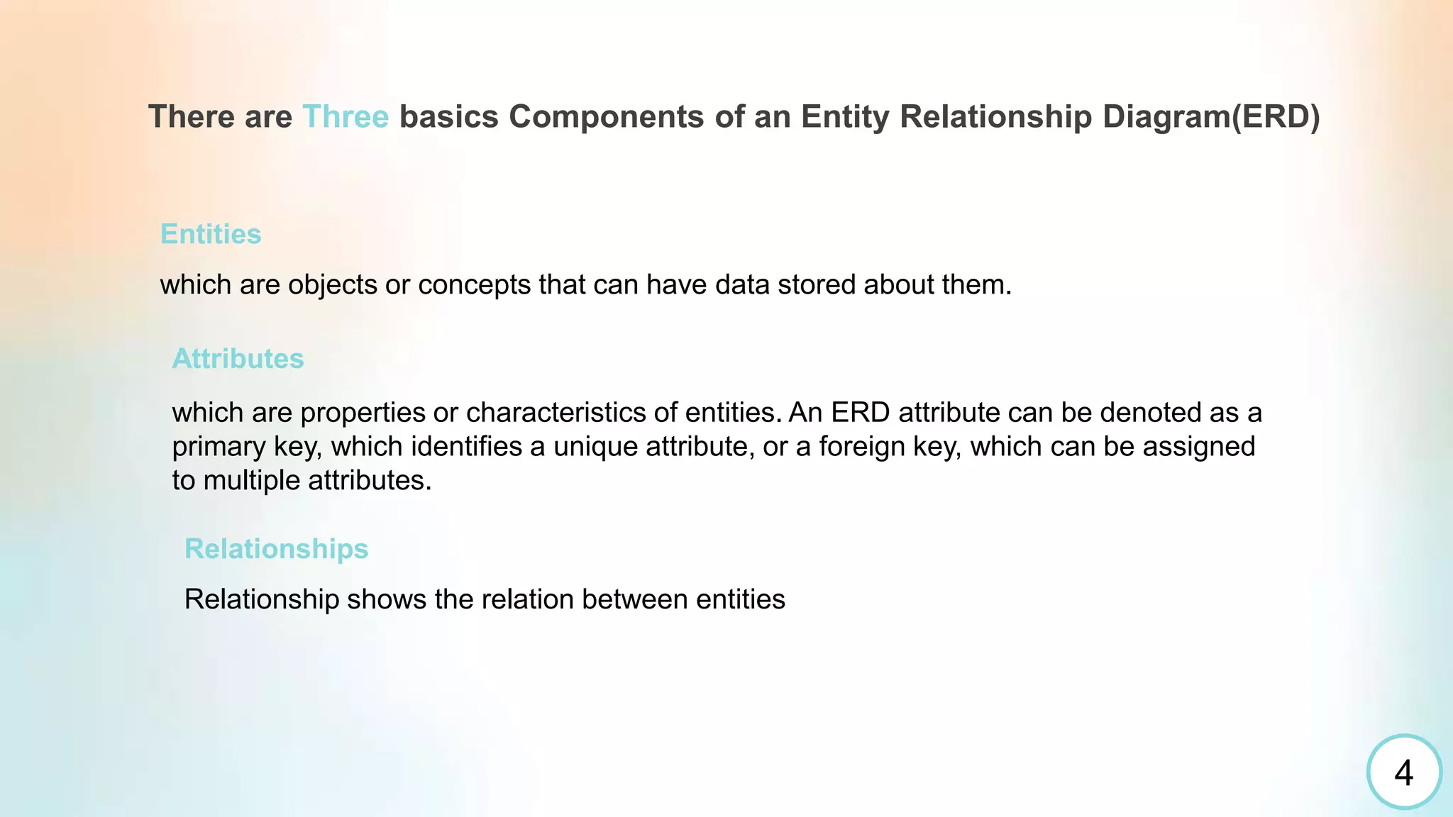 Enhance ERD(Entity Relationship Diagram) | PPTX