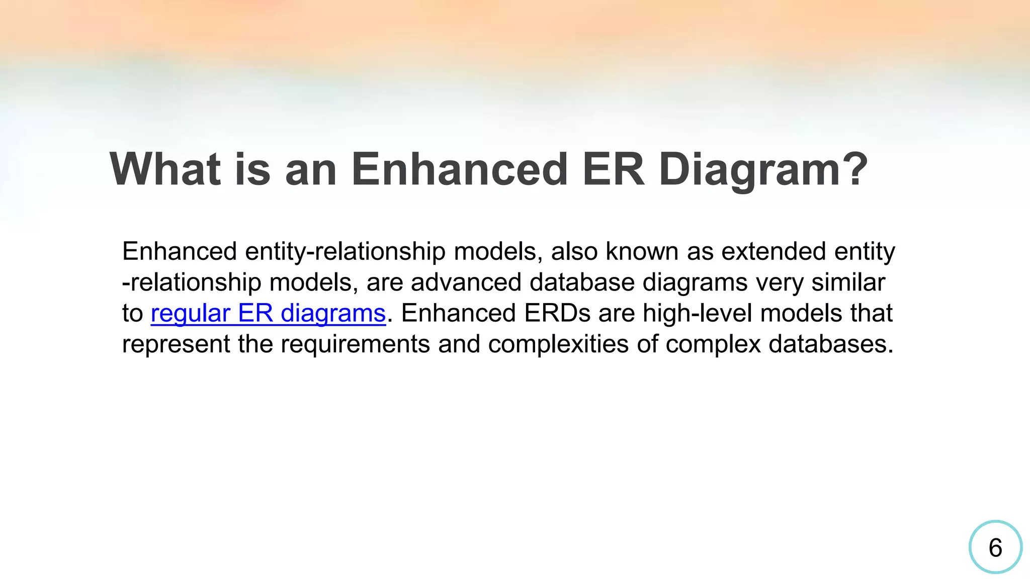 Enhance ERD(Entity Relationship Diagram) | PPT