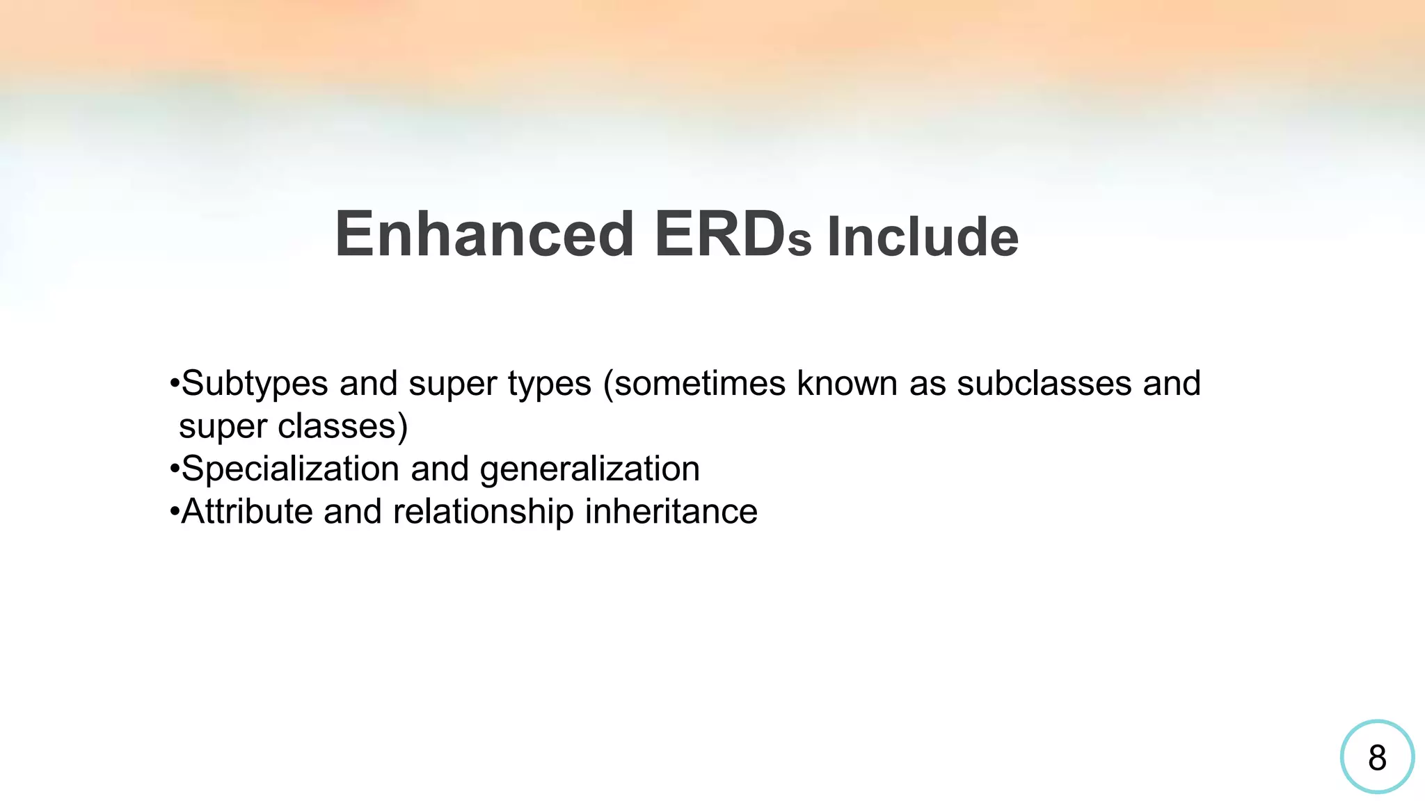 Enhance ERD(Entity Relationship Diagram) | PPT