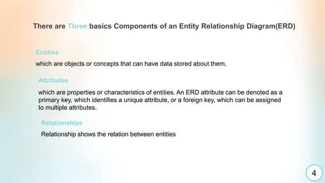 Enhance ERD(Entity Relationship Diagram) | PPT