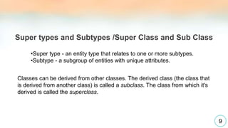 Enhance ERD(Entity Relationship Diagram) | PPT