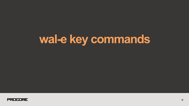 Automating Disaster Recovery Postgresql Ppt 