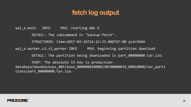 Automating Disaster Recovery PostgreSQL | PPT