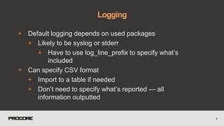 Automating Disaster Recovery PostgreSQL | PPT