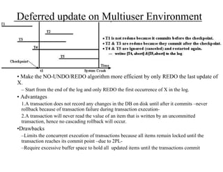 Database recovery techniques | PDF