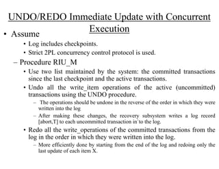 Database recovery techniques | PDF