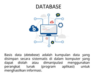 Database Relasional mata kuliah sistem.. | PPT
