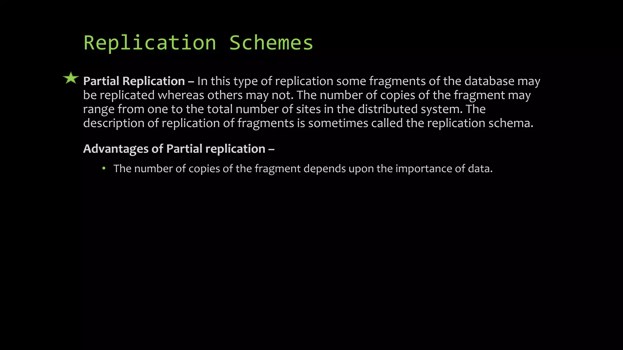 Database replication | PPTX